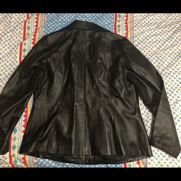 Jackets & Coats | Mens Black Goat Skin Leather Jacket From East 5th ...